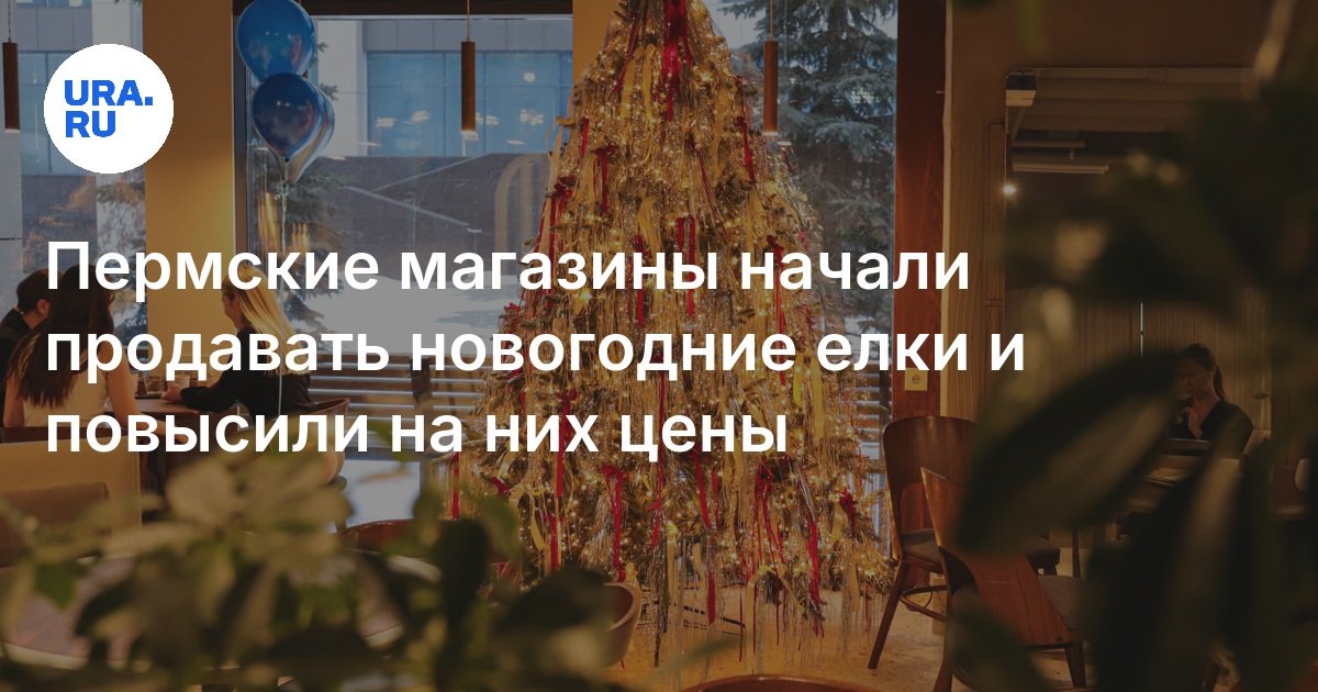 Где в Перми купить искусственную ель в 2024 году: цены, магазины