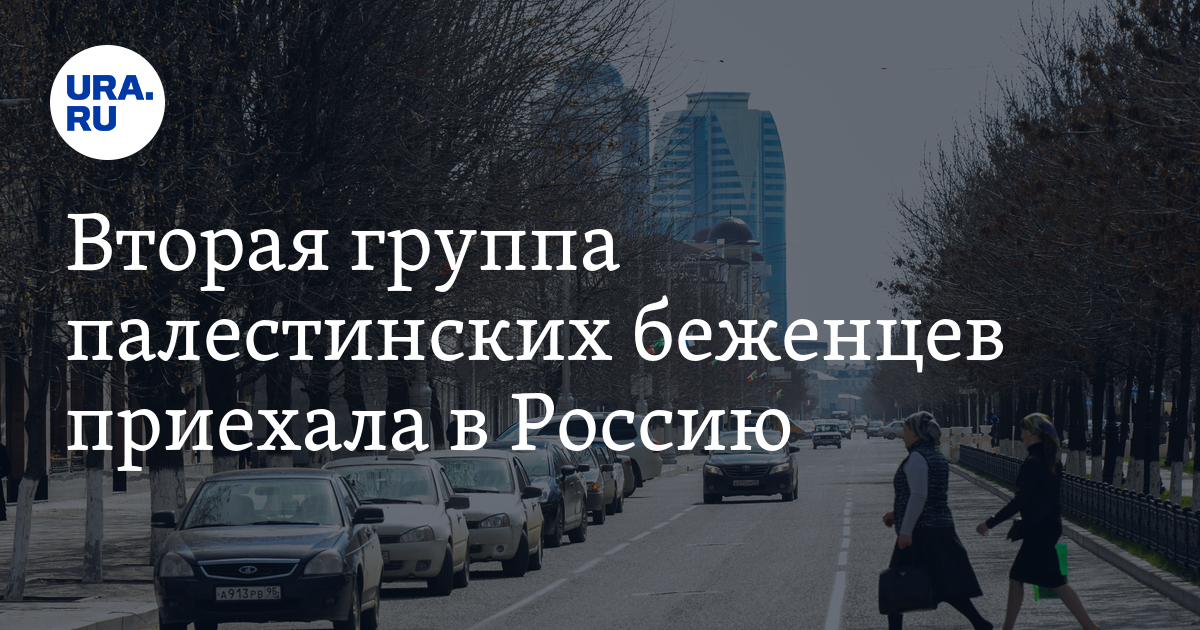 Вторая группа палестинских беженцев приехала в Россию