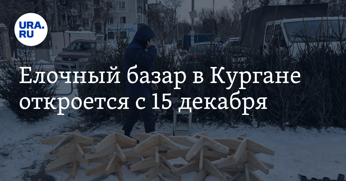 Новогодняя елка: где ее можно купить в Кургане?