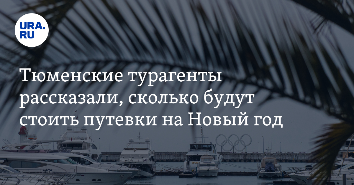 Стоимость путевок на новогодние каникулы из Тюмени: цена, страны